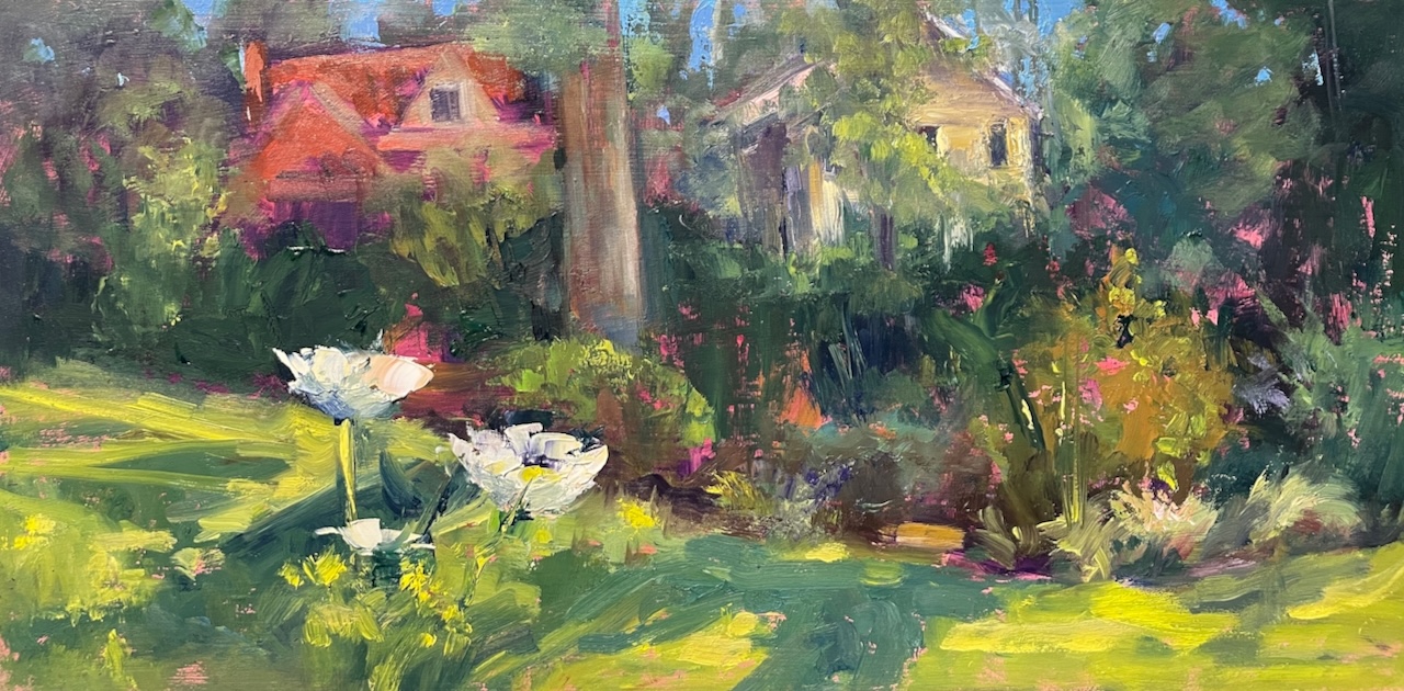 Paintings by Lissa Abrams and Tom Ritchie - Links Bridge Vineyards